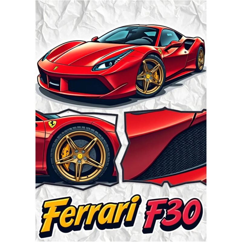 Poster - Ferrari F30